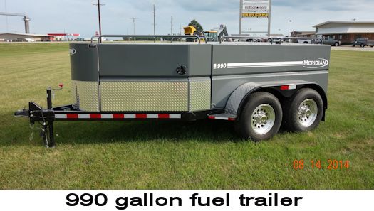 Meridian 990 Fuel Trailer $15,500.00